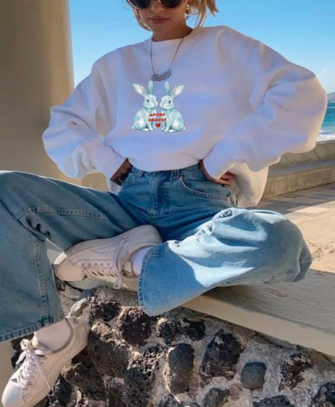 Easter Bunny Hoodie, Easter Bunny Sweater, Easter Bunny T-shirt ...