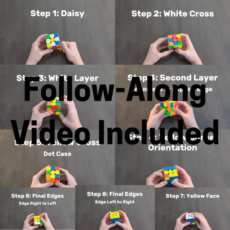 Master the Rubik's Cube in 3 Days: Ultimate Tutorial Kit ...