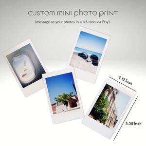 Bow Tie Polaroid Photo Holder, Instax Mini Clay Charms, Heart for ...