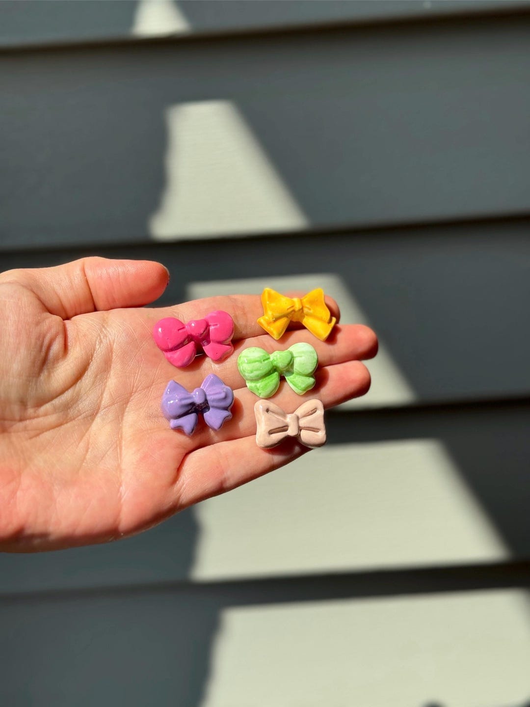 Decorative Mini Bow Magnet Set, Custom Small Magnets, Magnetic Coquette ...