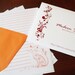 Pink Flamingo Letter Writing Set. Set of 20 Lined Writing Sheets and 10 ...