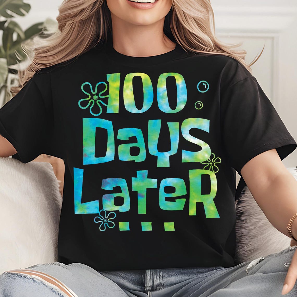 100 Days Later Png, School Anniversary Clipart, Funny 100 Days of ...