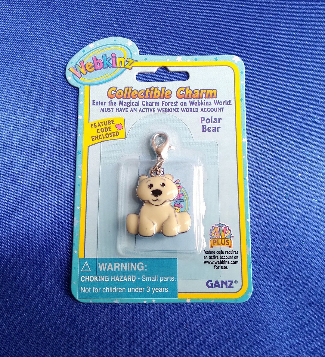 WEBKINZ Polar Bear CHARM Ganz New in Original Packaging With Code ...