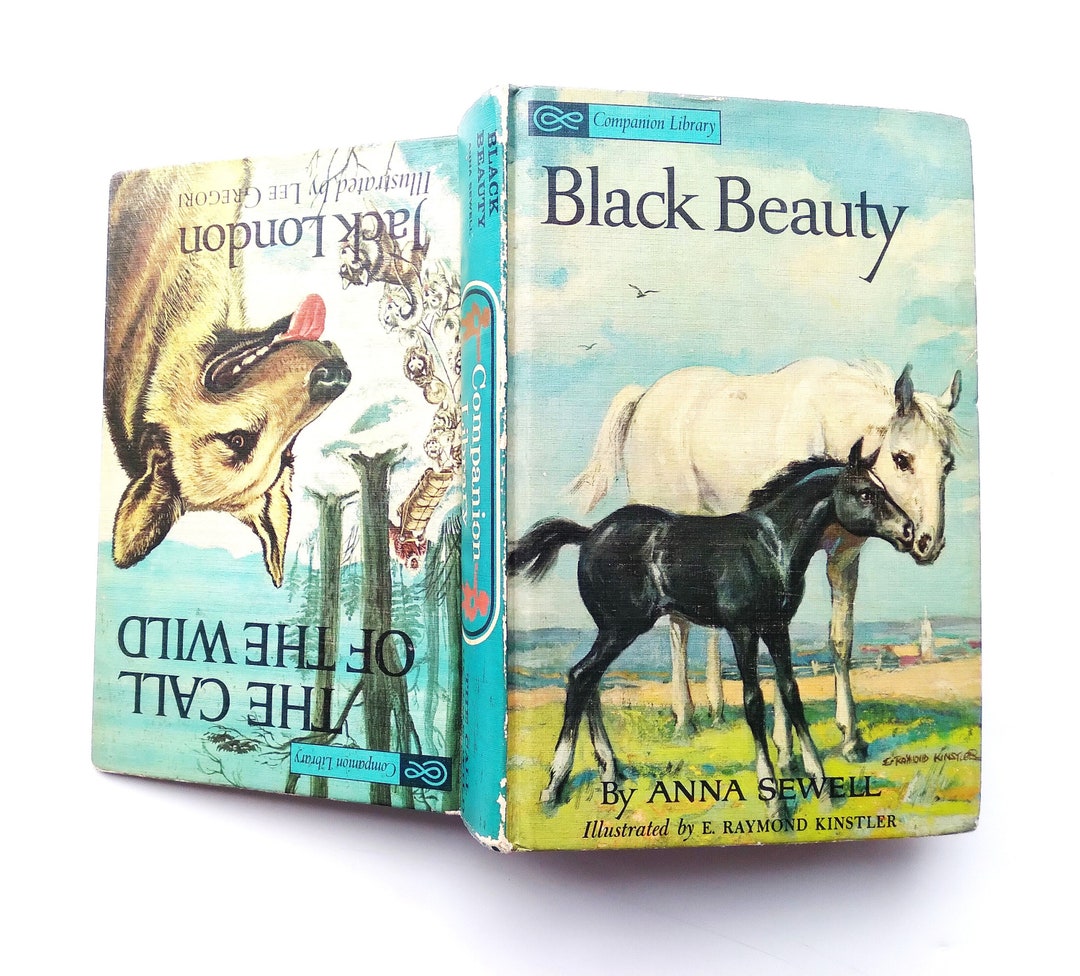 1963 Companion Library Double Book Collection Black Beauty by Sewell ...