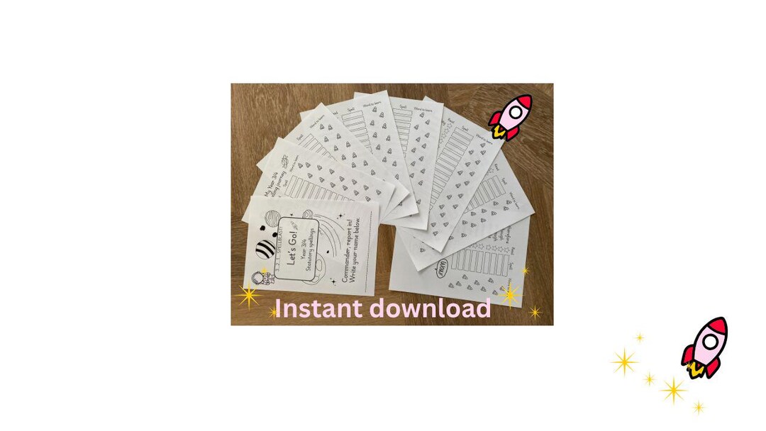 KS2 Year 3 and 4 Spelling Tracker & Assessment | Printable PDF Resource ...