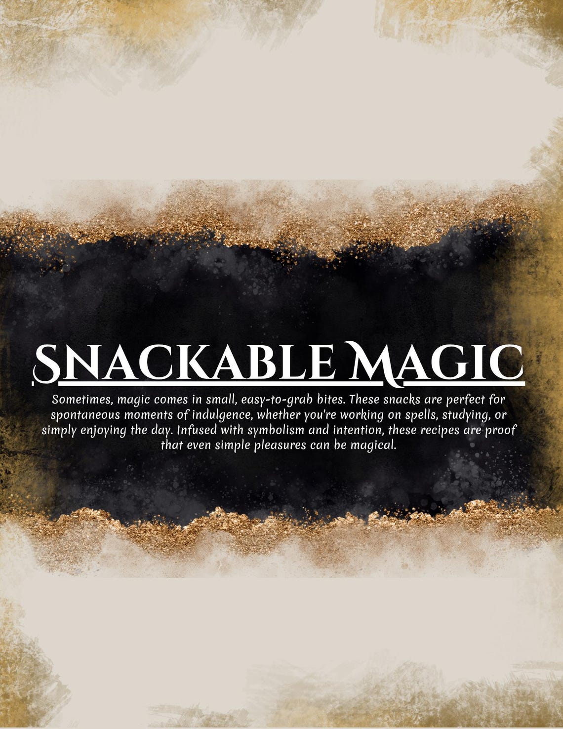 Enchanted Eats: A Witch’s Recipe Grimoire | Digital Witchy Cookbook PDF ...