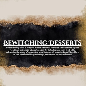 Enchanted Eats: A Witch’s Recipe Grimoire | Digital Witchy Cookbook PDF ...