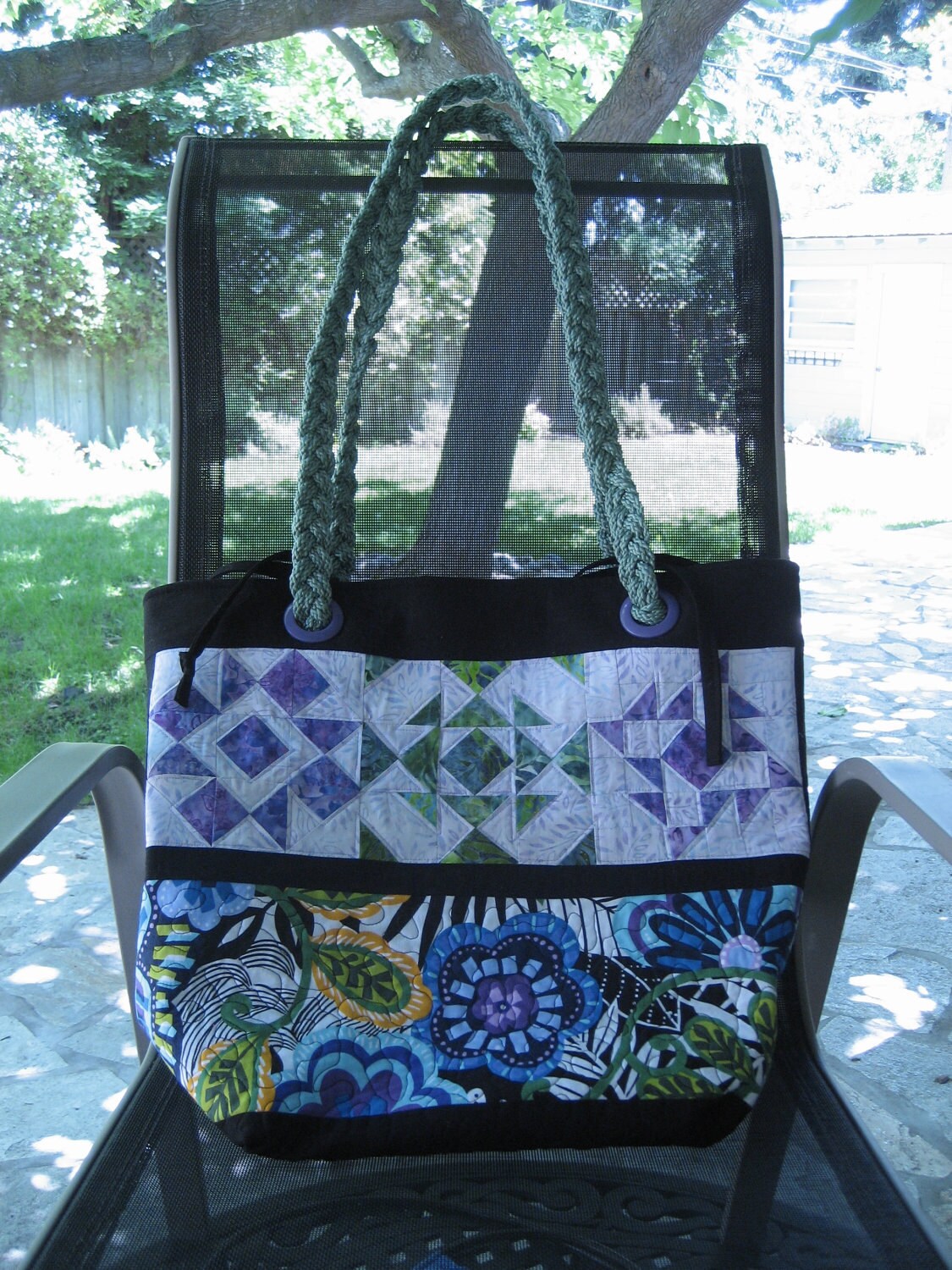 Block Play Big Tote PATTERN - Large Tote With Beautiful Foundation ...