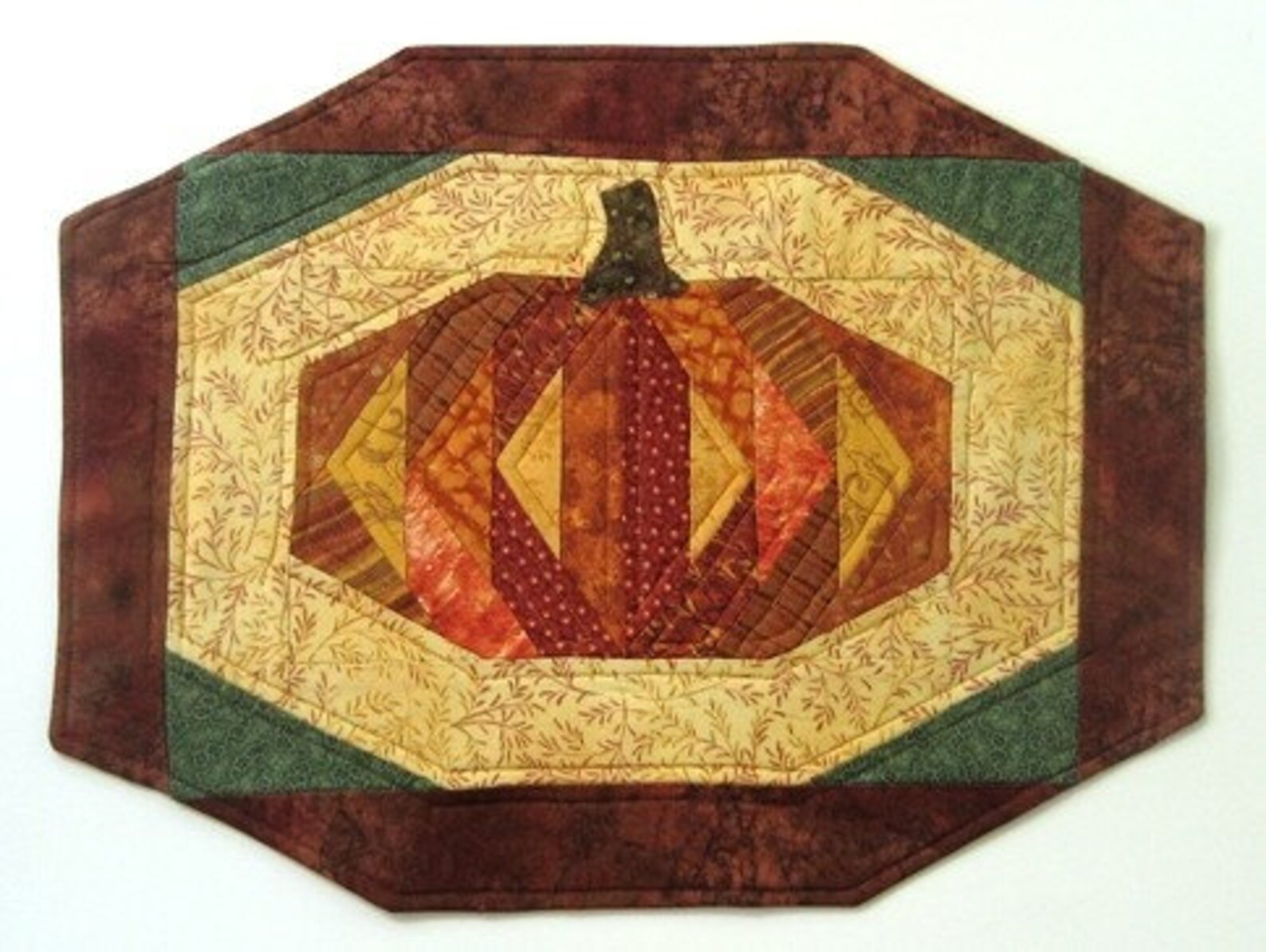 Pumpkin Supplement AND Easy Octa-strip Placemats PATTERN - A Quilting ...