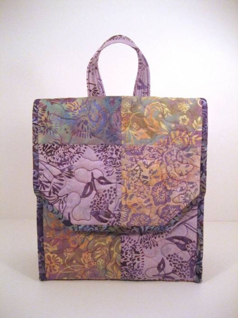 Book Lover's Insulated Lunch Bag PATTERN - A Quilting and Sewing Six ...