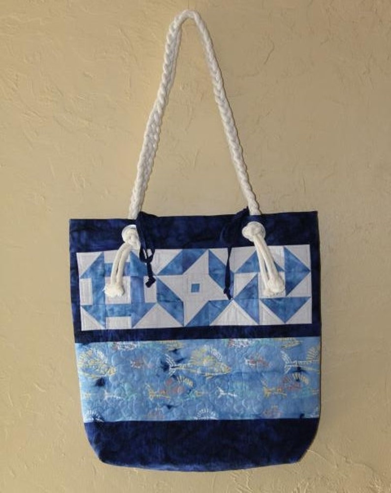 Block Play Big Tote PATTERN - Large Tote With Beautiful Foundation ...