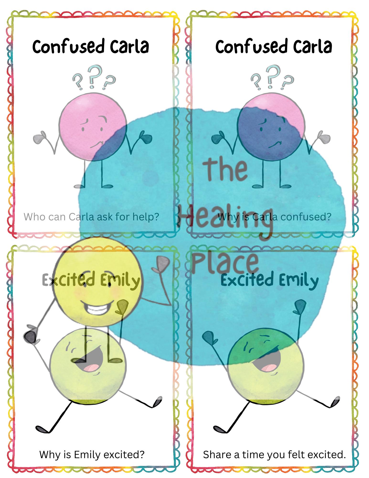 Go Feelings Card Game, Go Fish, Emotion Identification, School ...