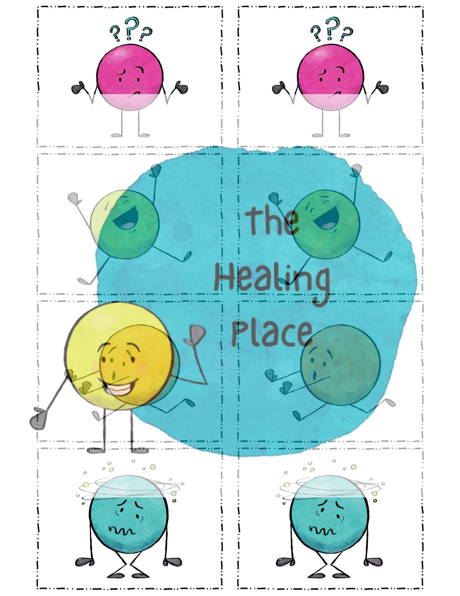 Emotion Memory Game, Emotion Identification, School Counseling Activity ...