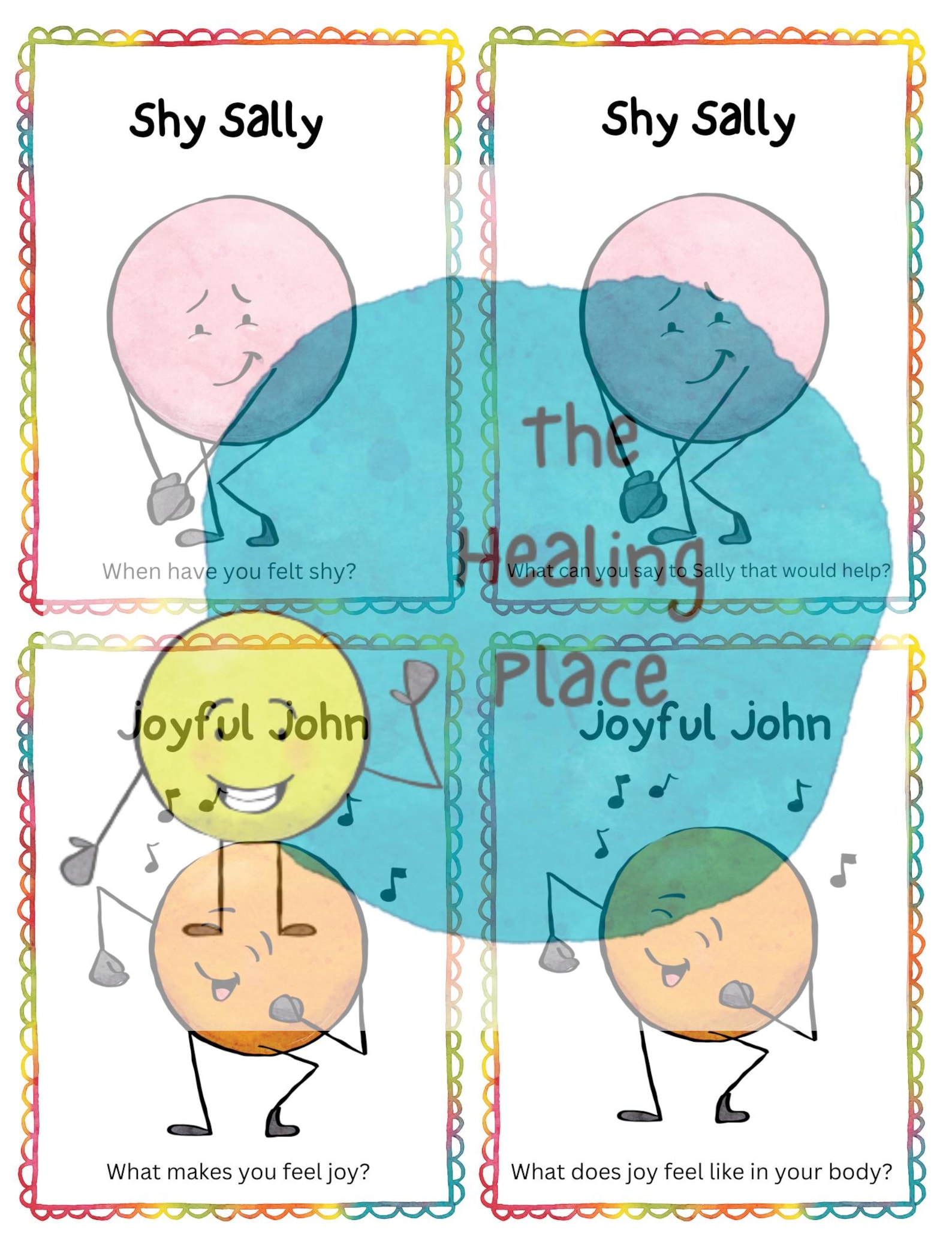 Go Feelings Card Game, Go Fish, Emotion Identification, School ...