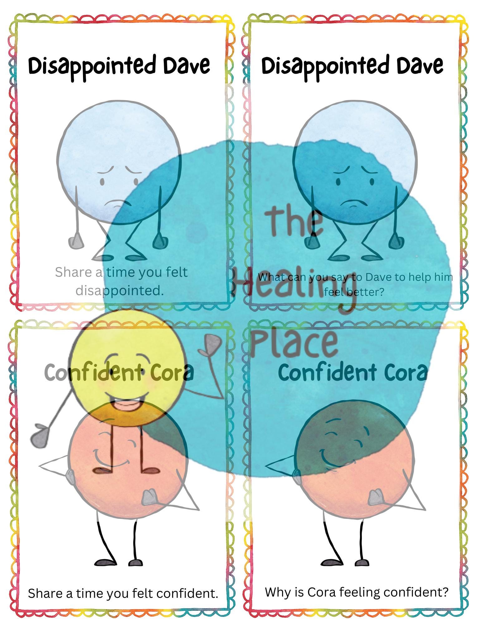 Go Feelings Card Game, Go Fish, Emotion Identification, School ...