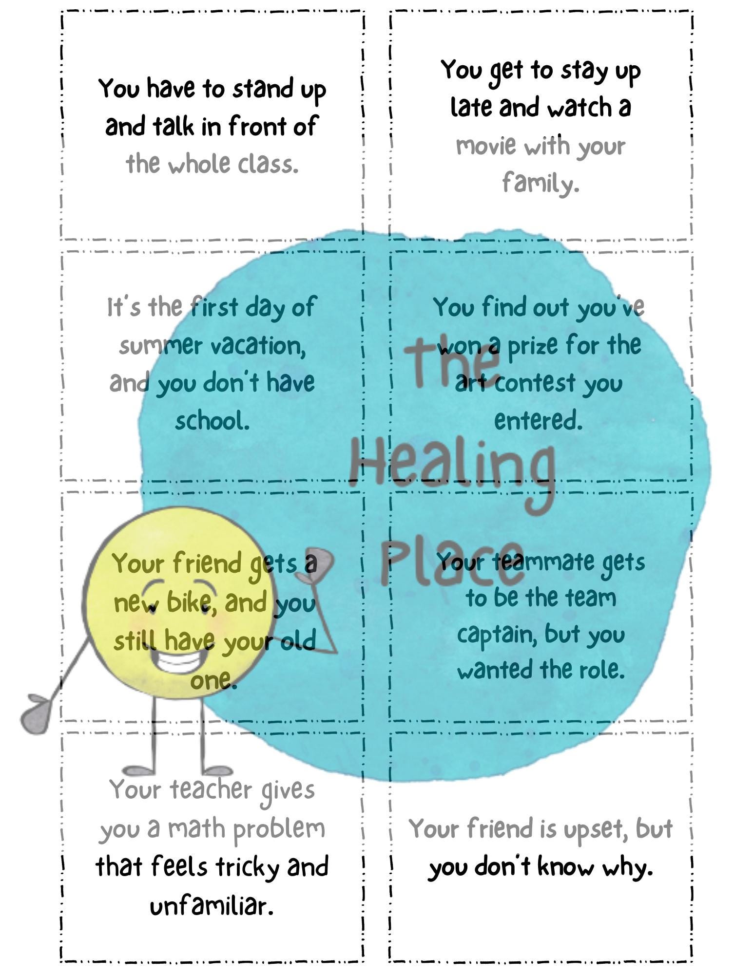 Emotion Match up Game, Emotion Identification, School Counseling ...