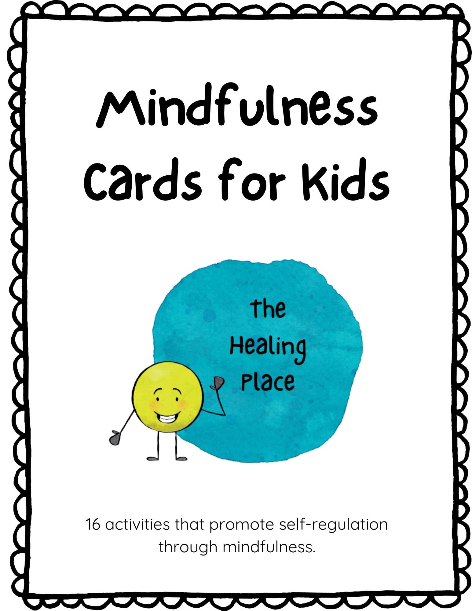 Mindfulness Cards for Kids, Grounding Strategies, Breathing Exercises ...