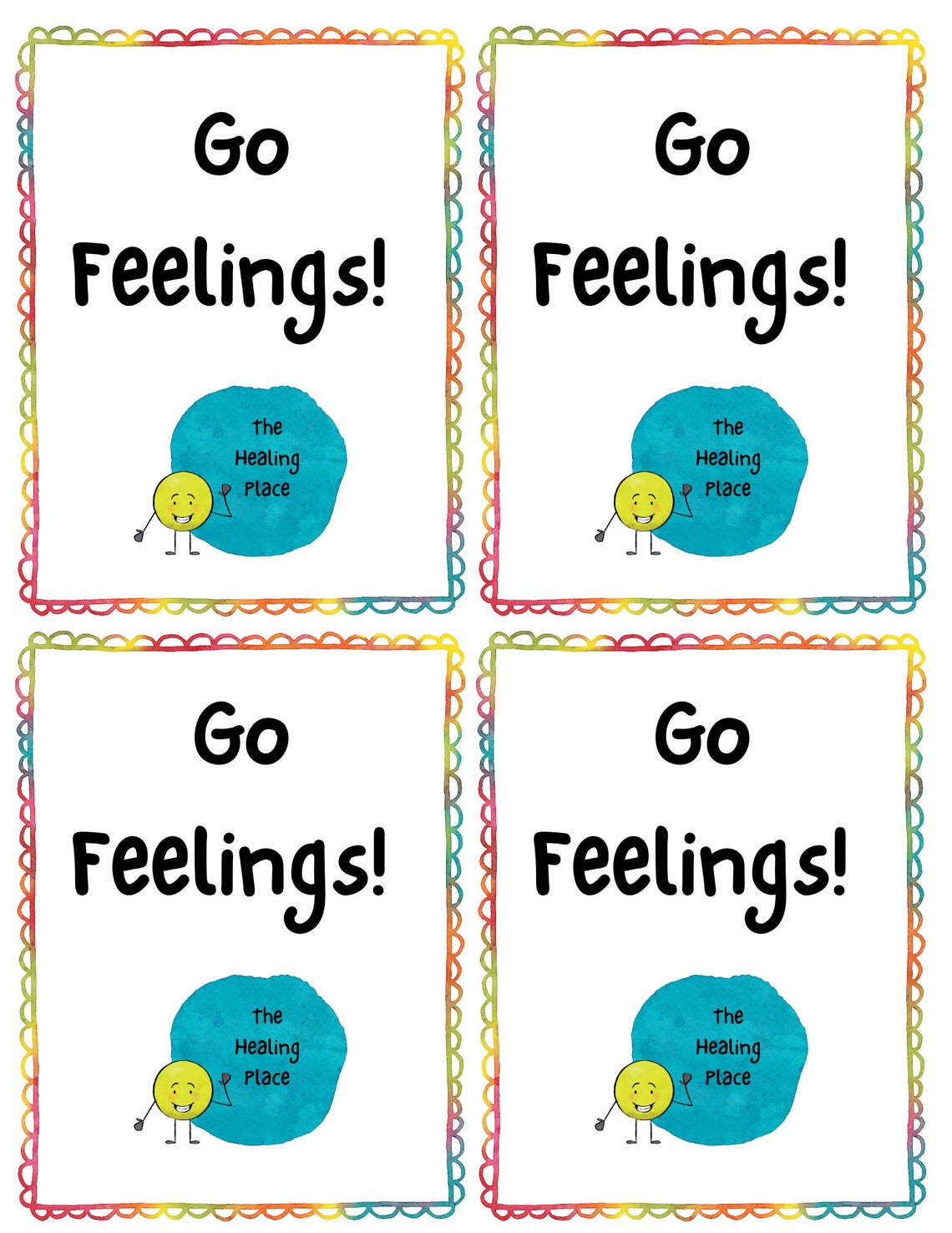 Go Feelings Card Game, Go Fish, Emotion Identification, School ...