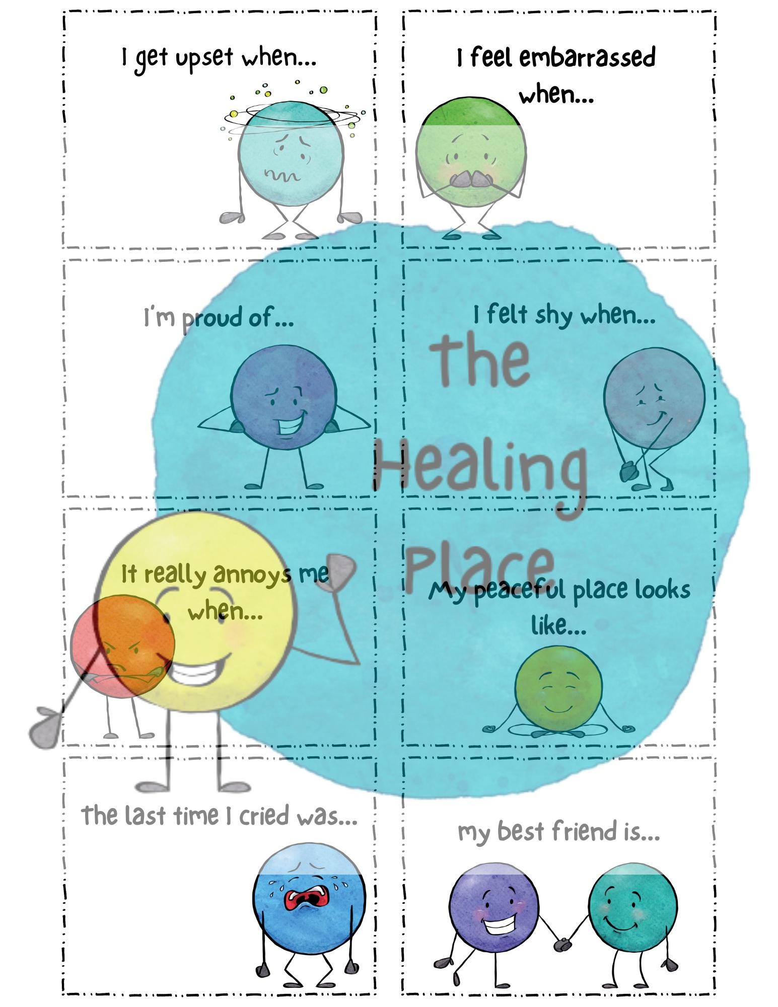 Therapy Conversation Starter Cards, Kids Counseling, Table Topics - Etsy