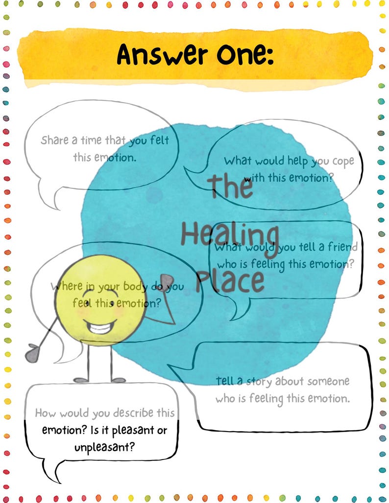 Emotion Memory Game, Emotion Identification, School Counseling Activity ...