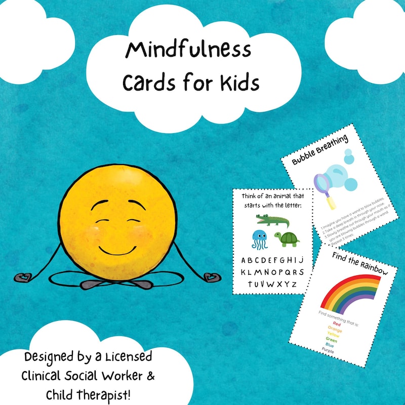 Mindfulness Card Game - Etsy
