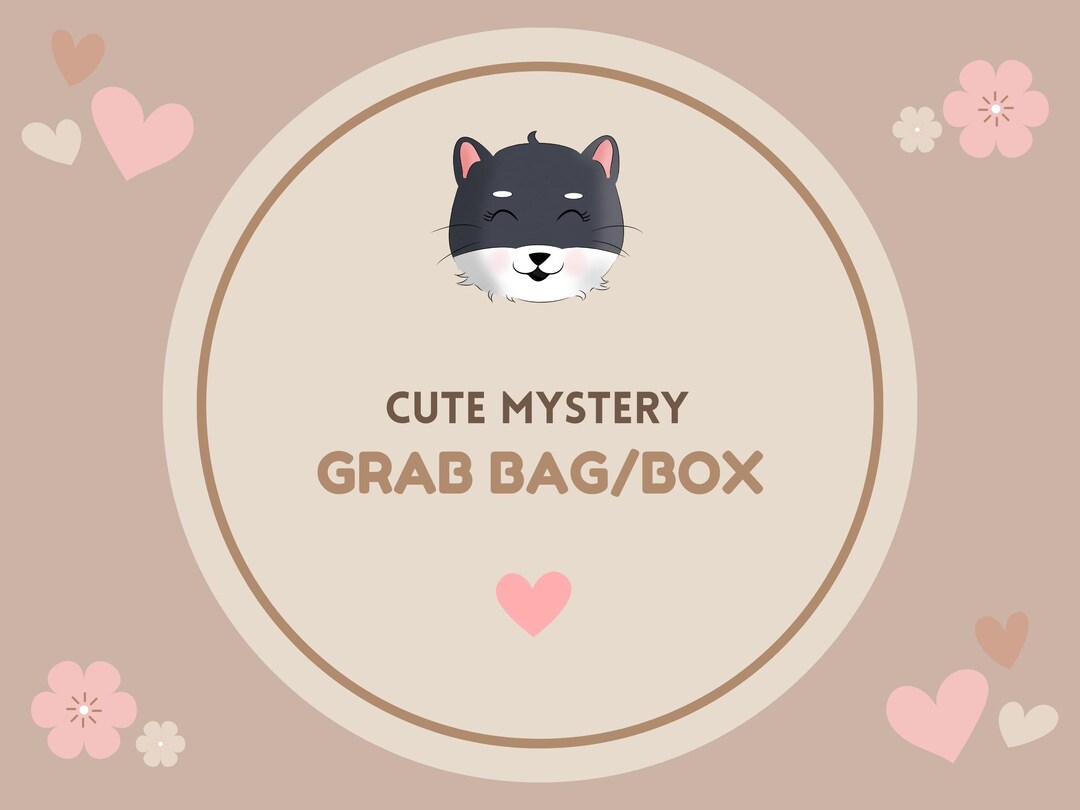 Cute Mystery Blind Bag | Lucky Dip Set | Stationery, Keychains ...