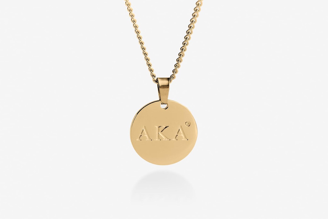 Alpha Kappa Alpha Necklace - Etsy