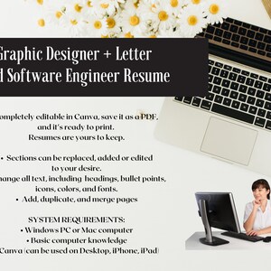 Editable Resume for Graphic Illustrator, and Software Engineer Resume ...