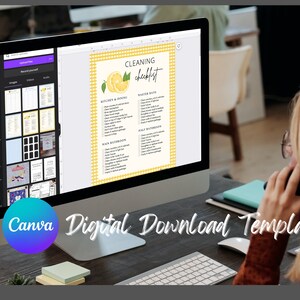 Residential Home Lemon Style Cleaning Checklist, Domestic Cleaning ...