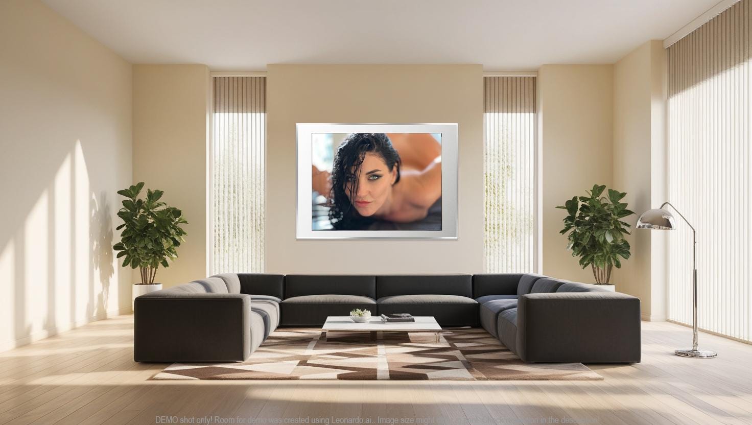 Seduction III - Photography of a Woman Lying on a Bed - Etsy