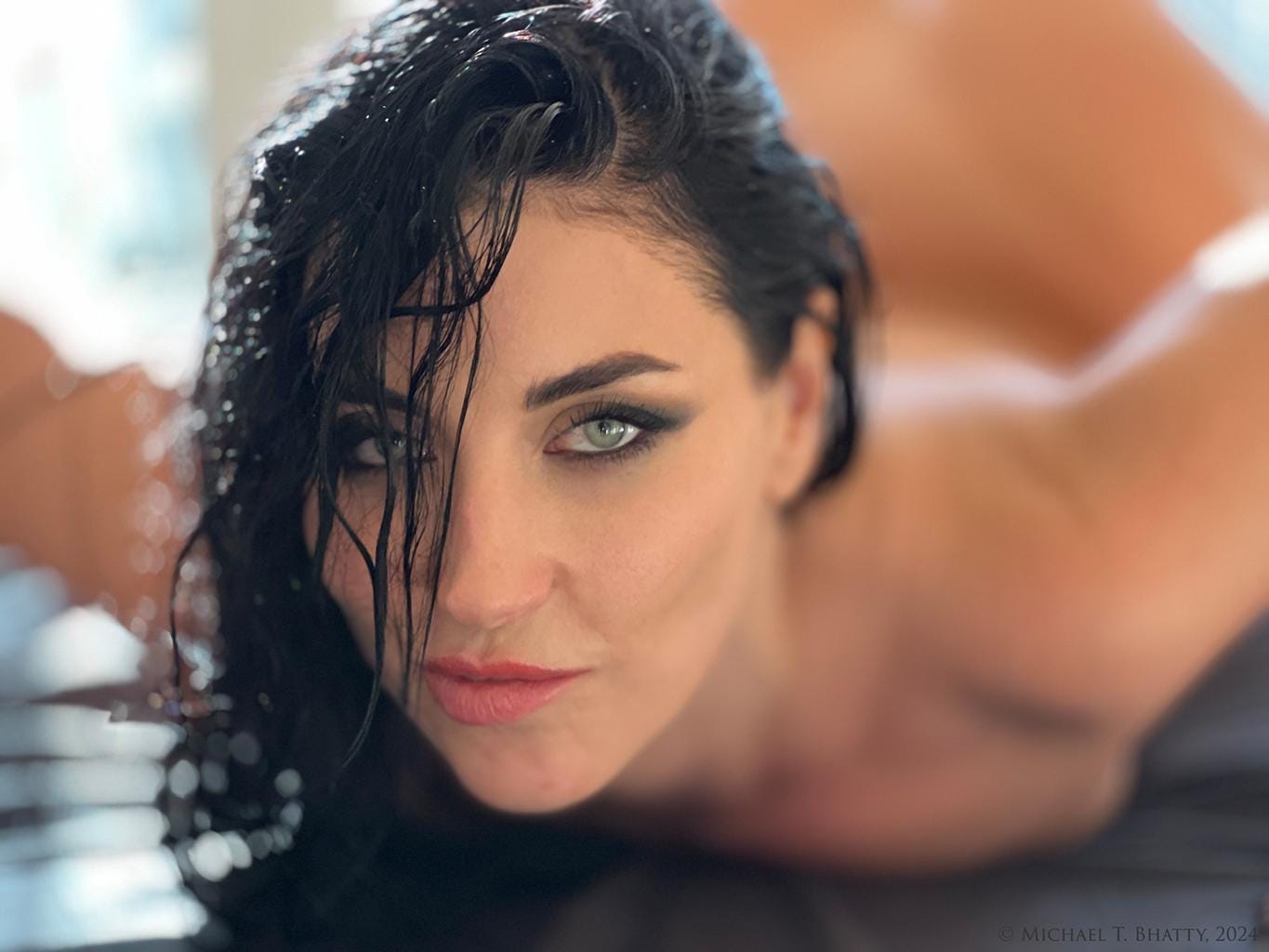 Seduction III - Photography of a Woman Lying on a Bed - Etsy