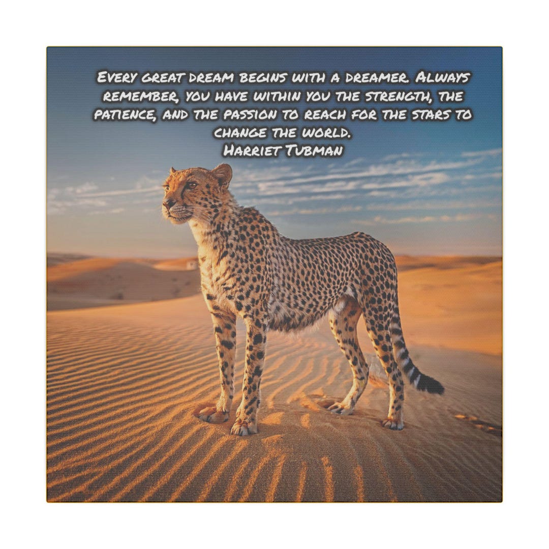 Poster Print, Harriet Tubman Quote Wall Art, Feminist Decor, Office ...