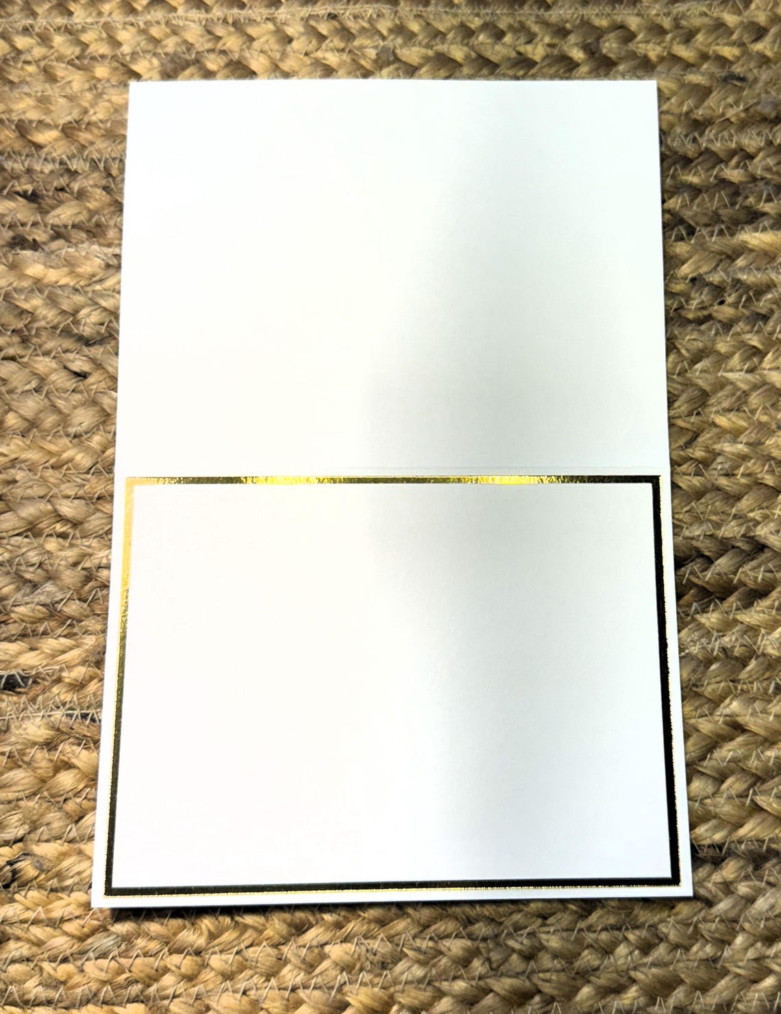 Gold & Blue Floral Birthday Card - Etsy