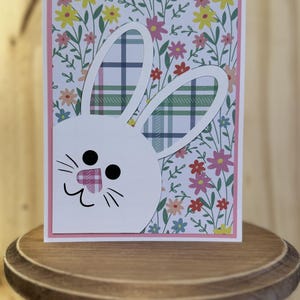 Happy Hoppy Easter - Bunny Face - Etsy