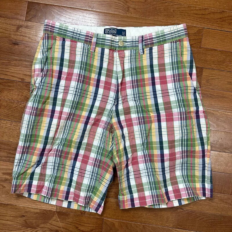 Madras Plaid Shorts - Etsy