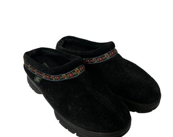 Green Suede Clogs - Etsy