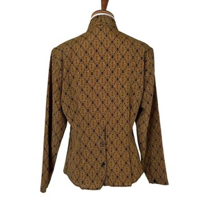 Vintage 80s Sonya Ratay for San André Mustard Blouse 8 - Etsy