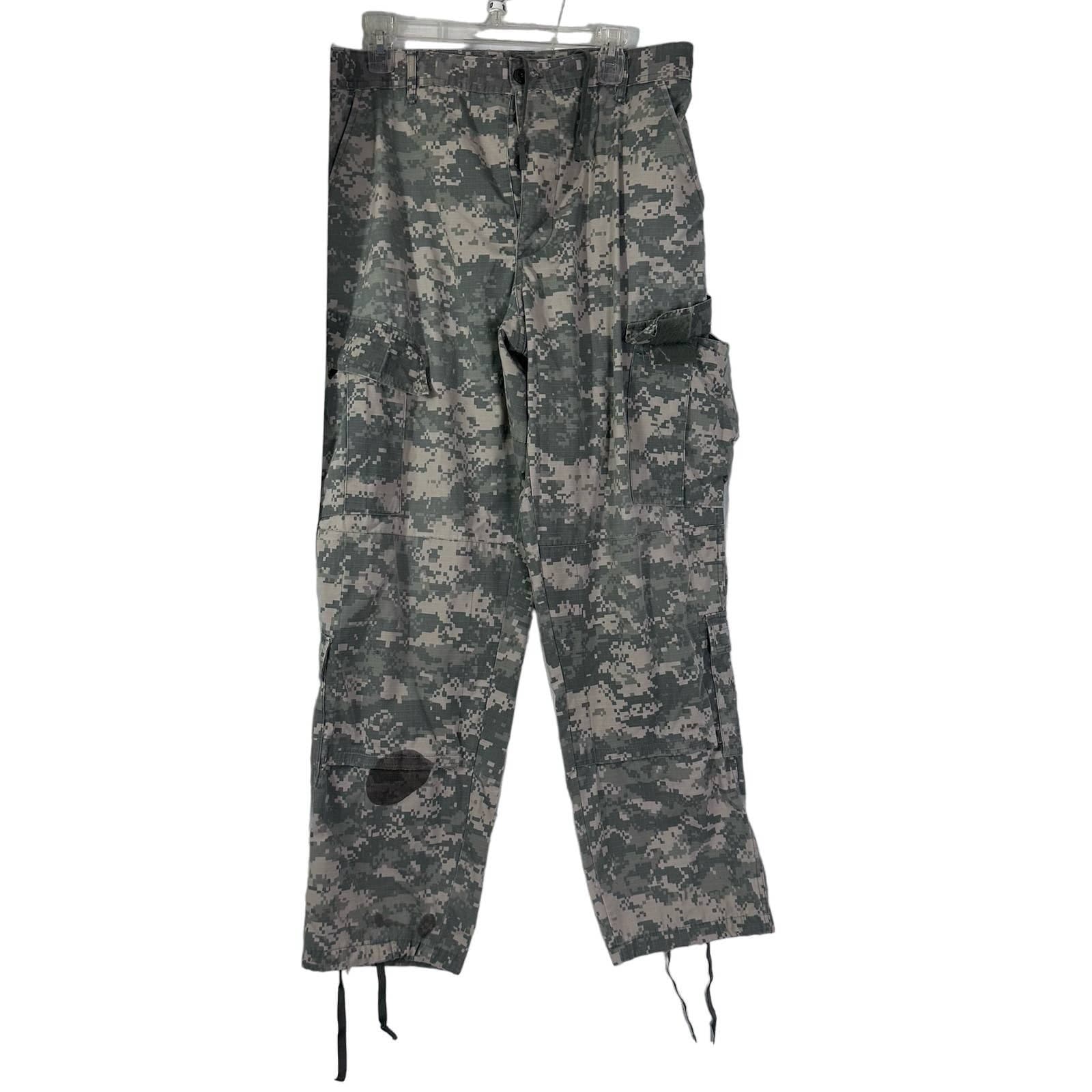 Black Digital Camo Pants