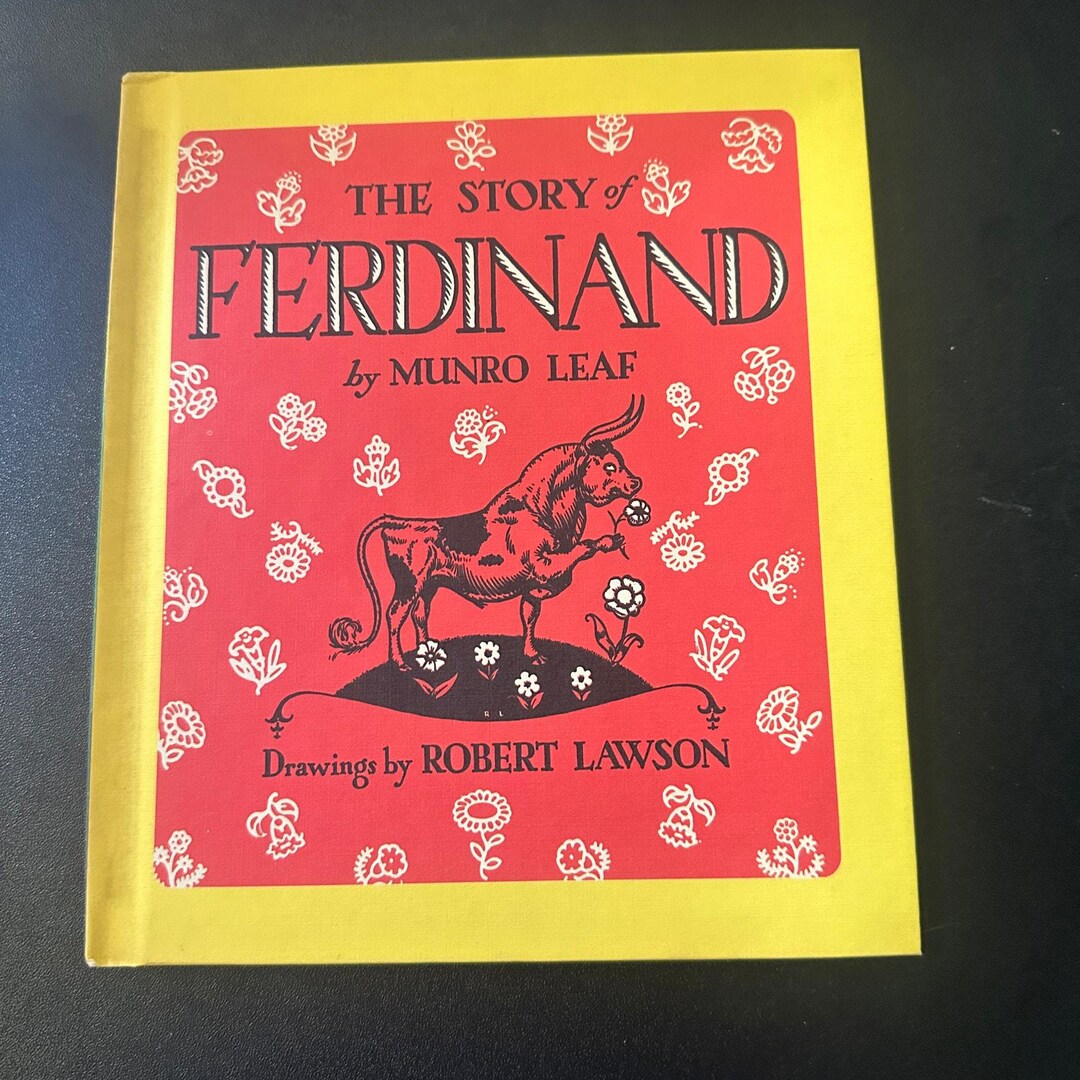 The Story of Ferdinand Munro Leaf Hardcover 1964 Children's Choice Book ...