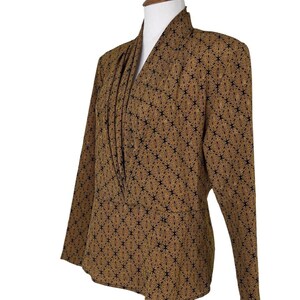 Vintage 80s Sonya Ratay for San André Mustard Blouse 8 - Etsy