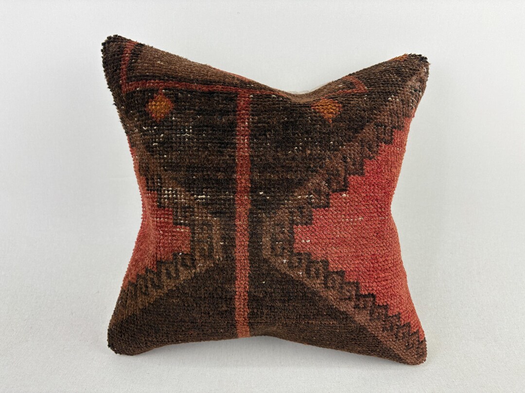 16x16 Vintage Turkish Pillow, Bohemian Pillow, Morrocan Pillow, Home ...