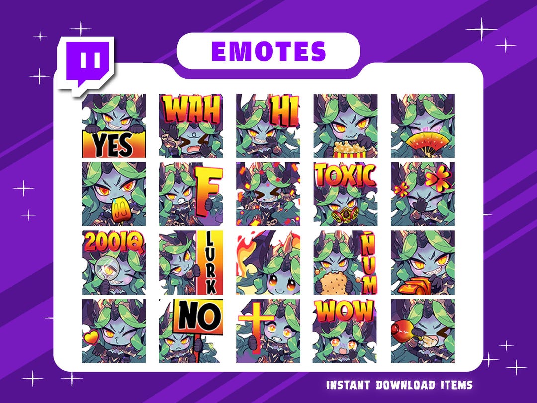 Twitch Emotes, Girl Emotes, Anime Emotes, Magic Emotes, Chibi Emotes ...