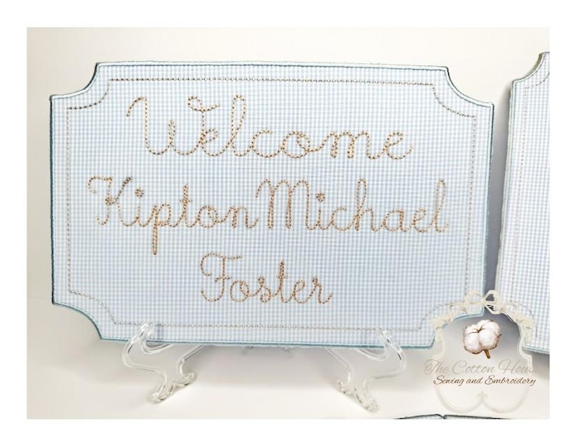 ITH Welcome Baby Bundle: Southern/grandmillenial/baby Banner/milestone ...