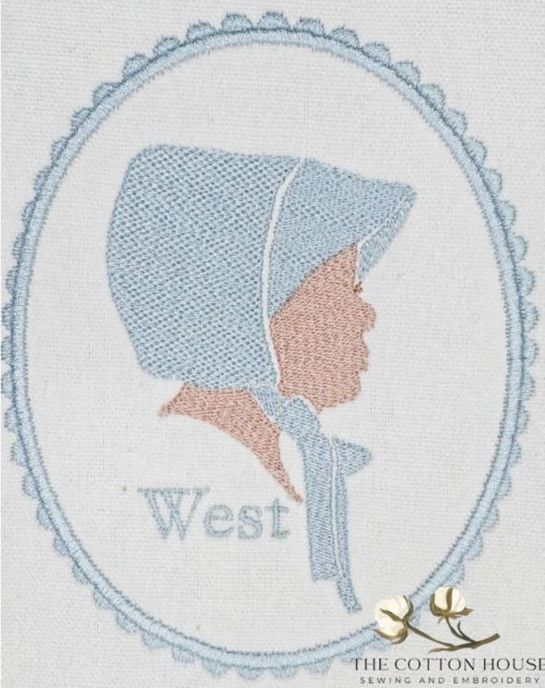 Scalloped Cameo Frame: the Cotton House Sewing and Embroidery Southern ...