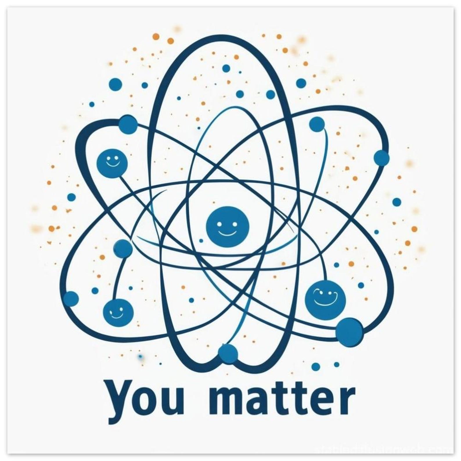You Matter Poster on Premium Semi-glossy Paper - Etsy