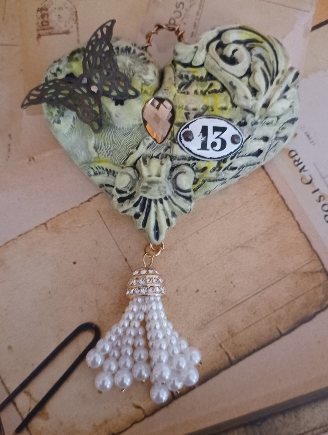 Victorian Heart Wall Art - Etsy