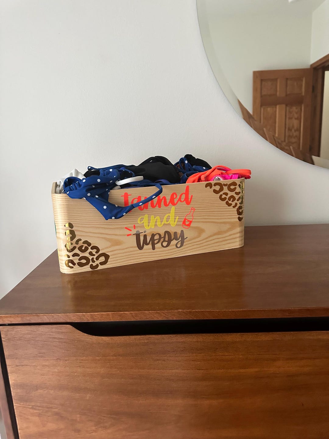Custom Wooden Bikini Box Trendy & Chic - Etsy
