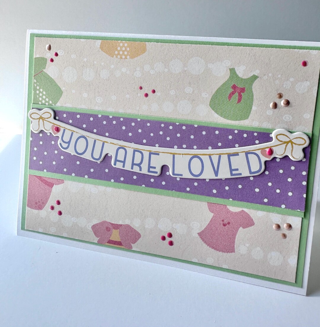 Baby Shower Cards: Handmade Welcome Baby Card Set - Etsy