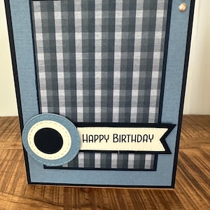 Handmade Assortment of Four Masculine Cards. Perfect for All the Men in ...