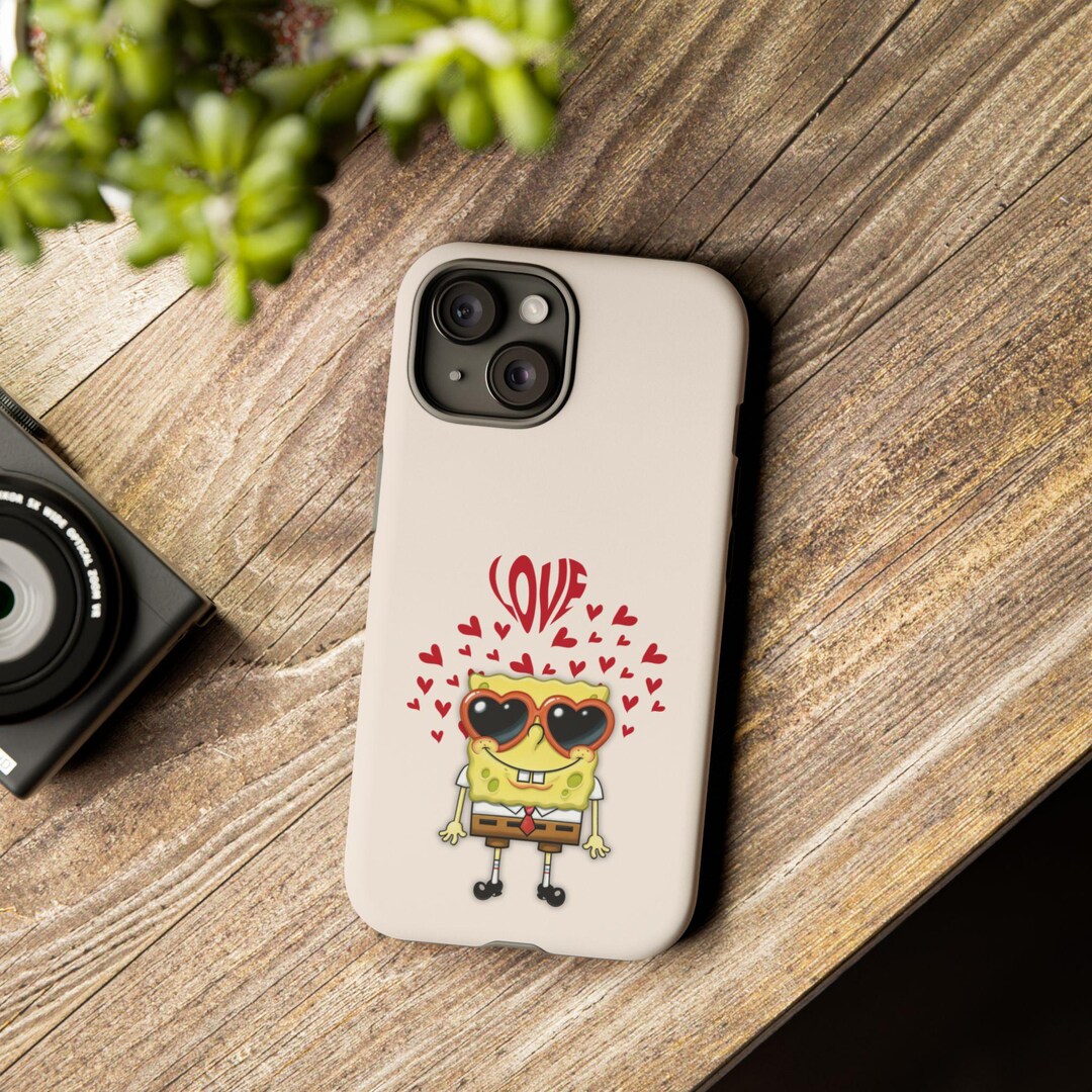 Sponge Bob Mobile Phone Case / Sponge / Phone Cases / Love / Valentine ...
